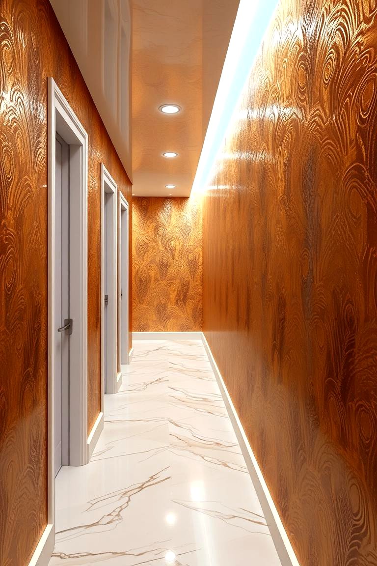 30 Hallway Wallpaper Ideas for a Striking Entryway