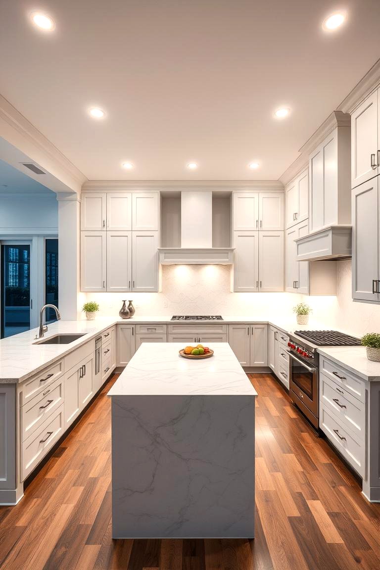 30 U-Shaped Kitchen Ideas for Optimal Layout and Storage