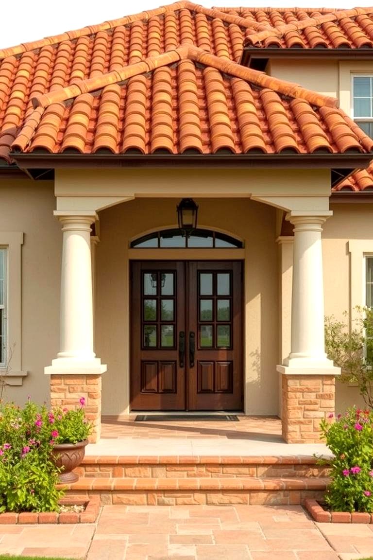 30 Spanish Style Front Porch Ideas for Mediterranean Charm