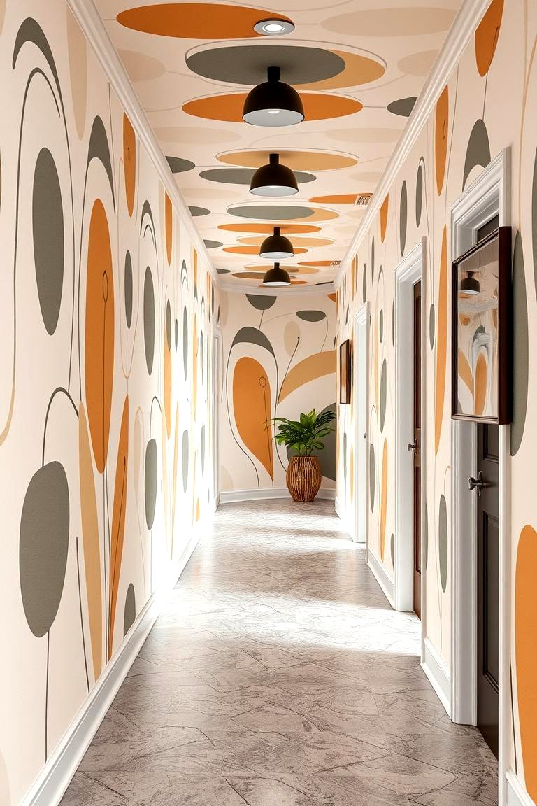 30 Hallway Wallpaper Ideas for a Striking Entryway