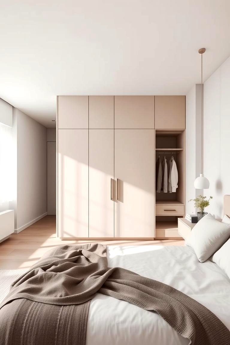 30 Space-Saving Built-In Wardrobe Ideas Around Your Bed