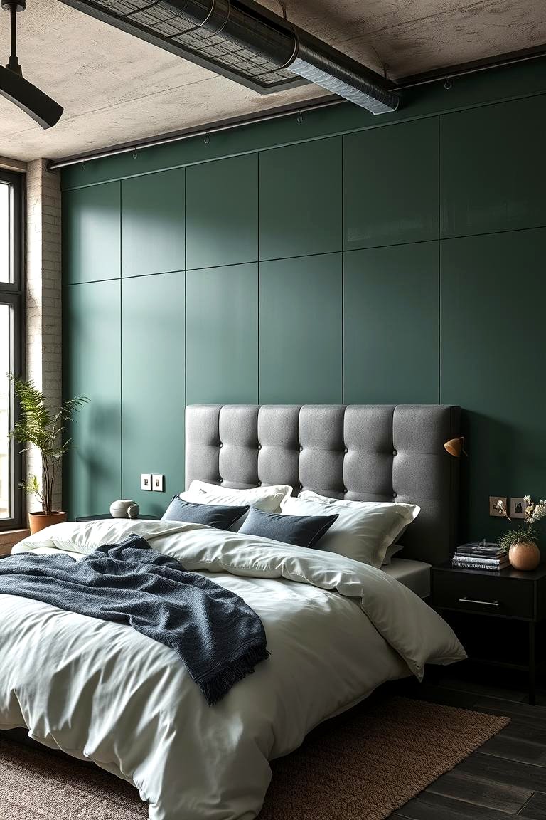 30 Green Panelling Ideas for a Serene Bedroom
