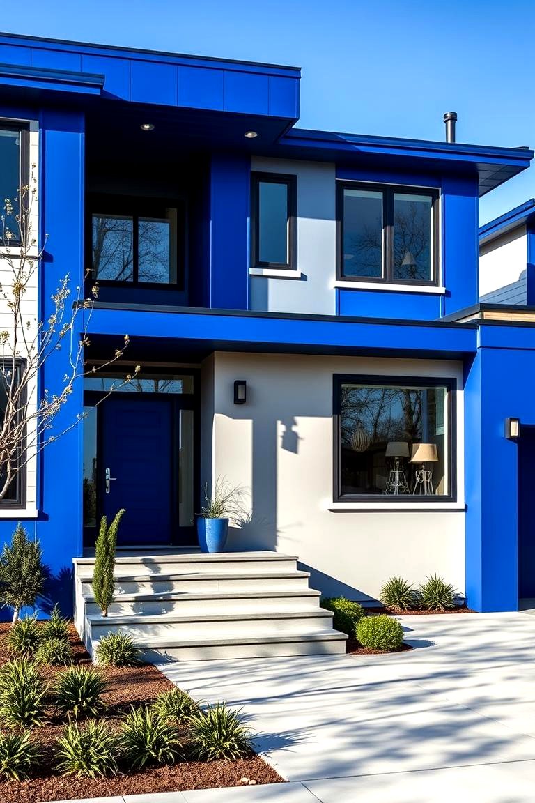 30 Serene Blue Exterior House Colors to Boost Curb Appeal