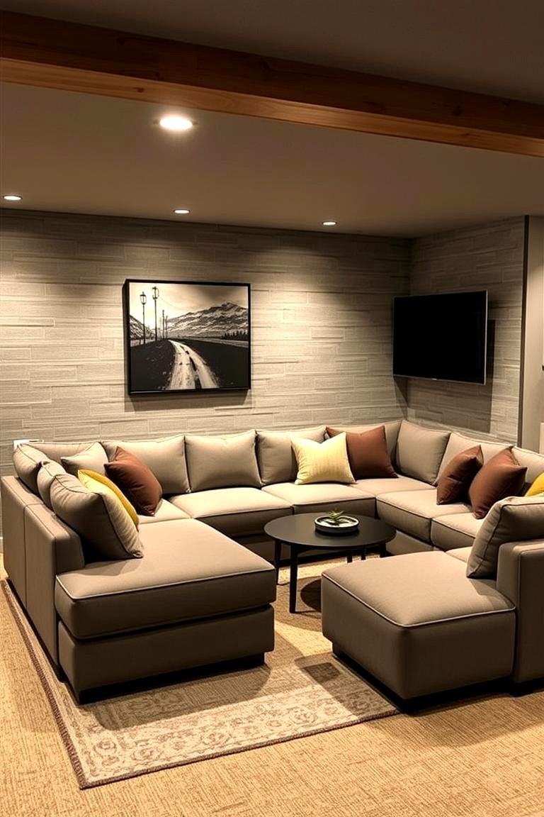 30 Functional Basement Furniture Ideas for Multi-Use Spaces