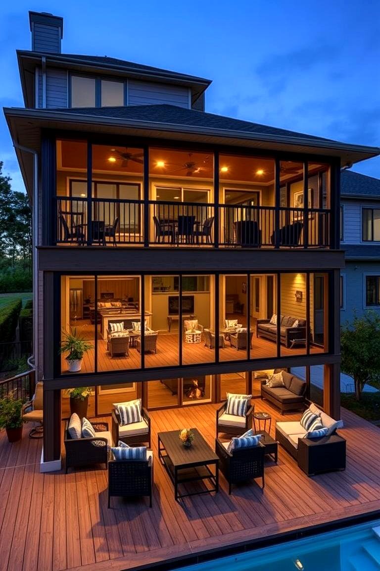 30 Screened-in Deck Ideas for Bug-Free Outdoor Living