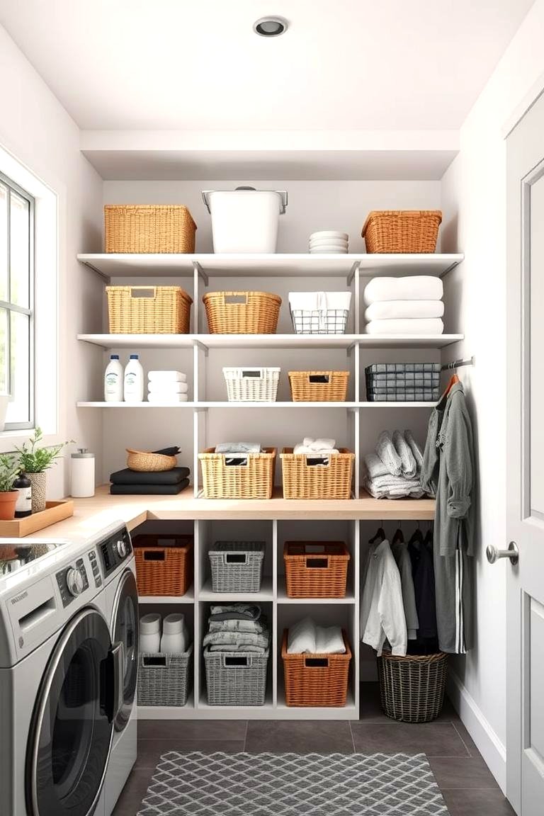 30 Laundry Room Shelf Ideas: Maximize Storage & Efficiency
