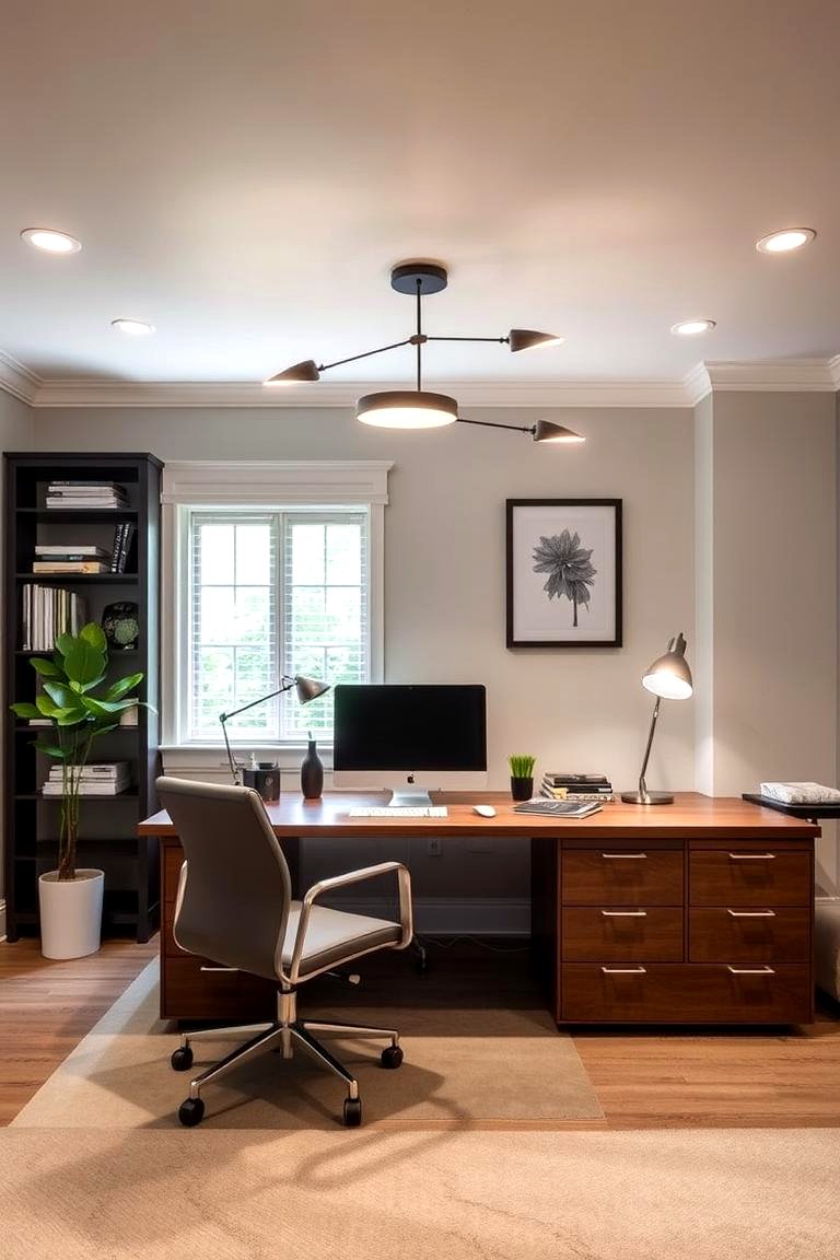 30 Home Office Lighting Ideas: Brighten Your Workspace