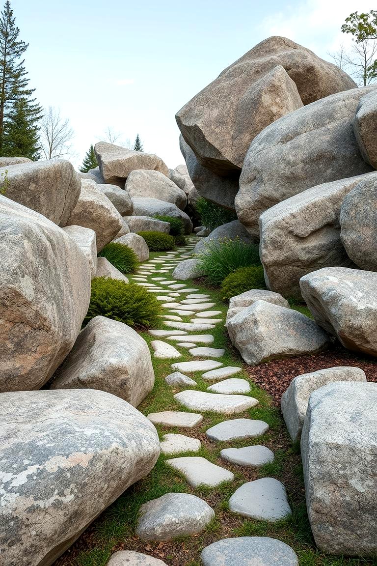 30 Rock Walkway Ideas to Elevate Your Garden Design