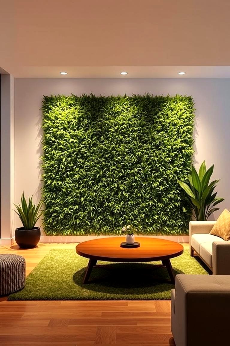 30 Artificial Grass Wall Design Ideas for Urban Oasis