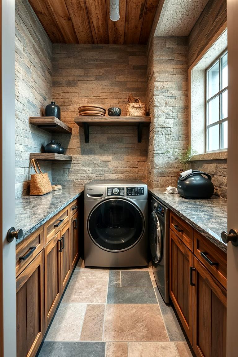 30 Rustic Laundry Room Ideas for Functional Farmhouse Style