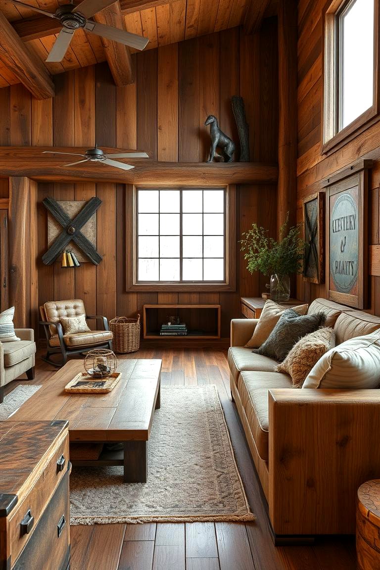 30 Western Living Room Ideas for Cozy Rustic Ambiance