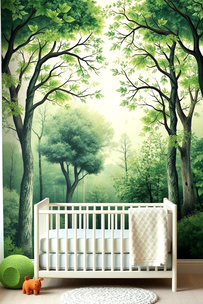 30 Nursery Accent Wall Ideas for a Charming Baby Room