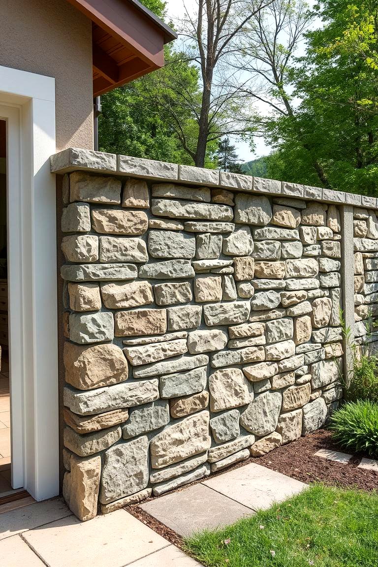 30 Natural Stone Wall Ideas for Rustic Outdoor Landscapes