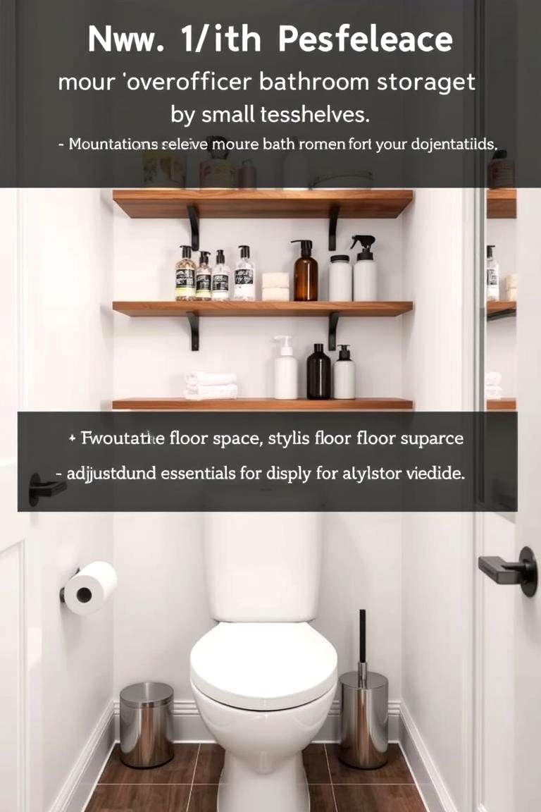 30 Small Bathroom Shelving Ideas for Smart Storage