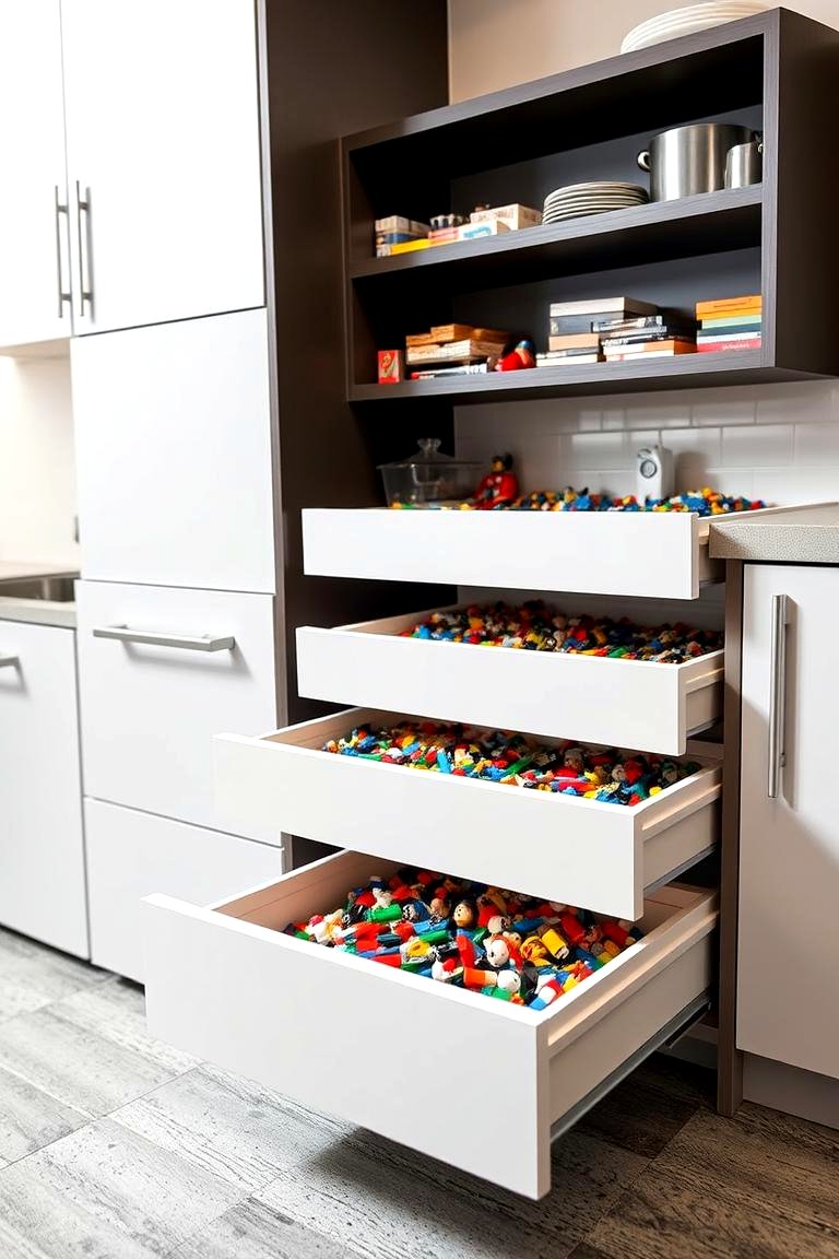 30 Creative Lego Storage Ideas to Organize Kids' Spaces