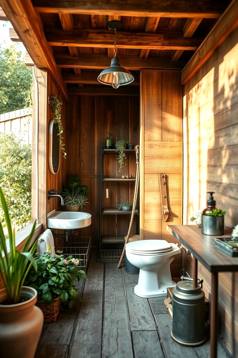 30 Outdoor Bathroom Ideas for a Luxurious Backyard Oasis
