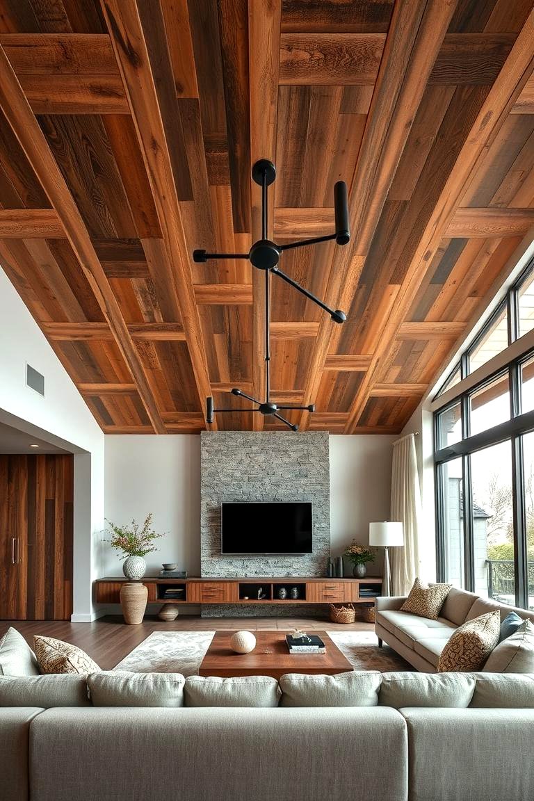 30 Rustic Ceiling Ideas to Add Warmth to Any Room