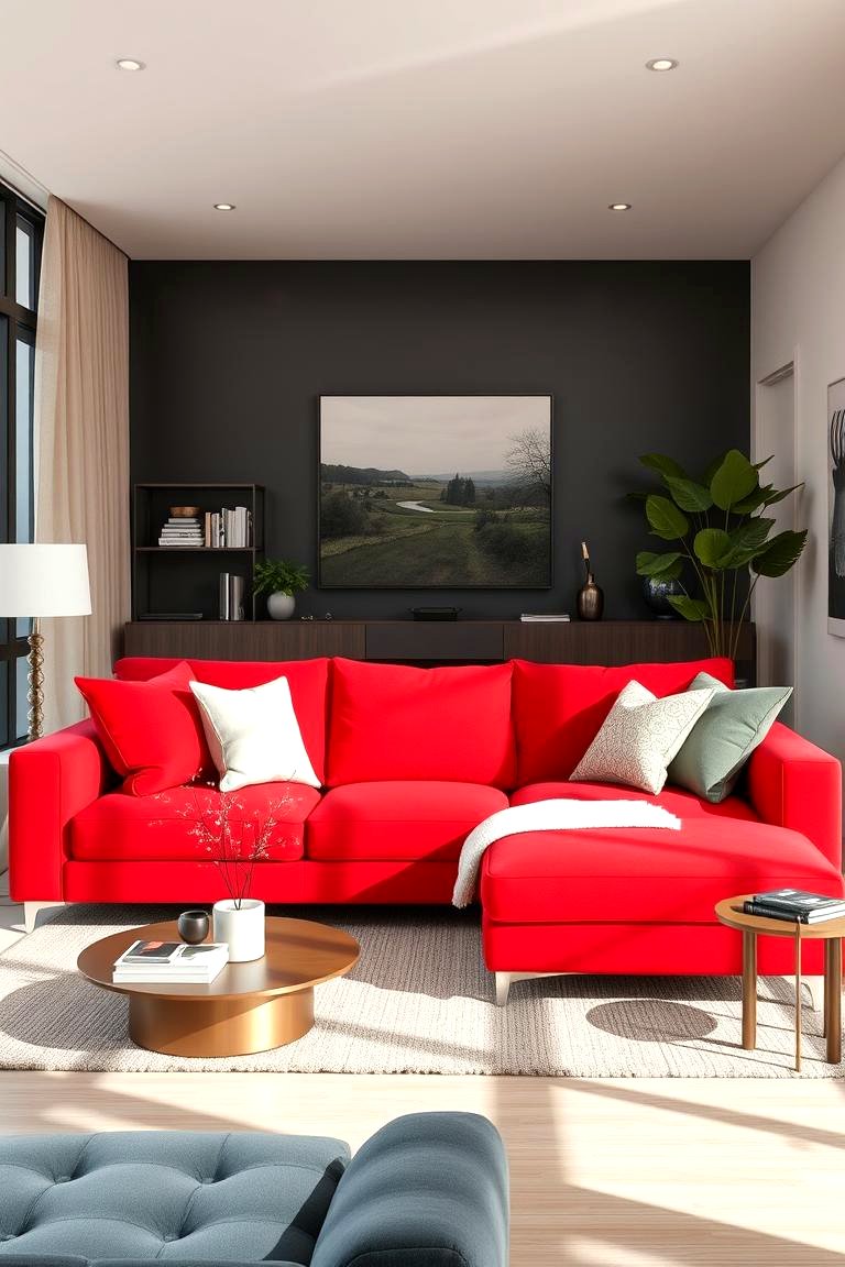 30 Red Living Room Ideas for Bold and Vibrant Spaces