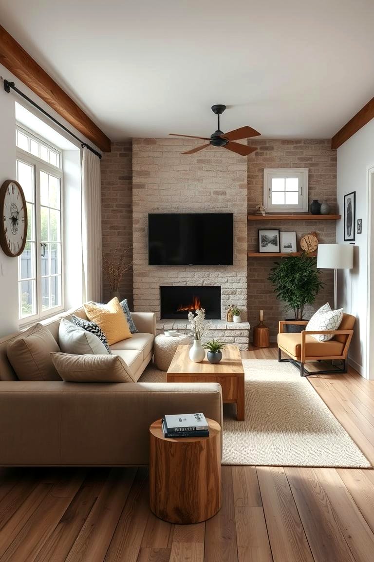 30 Small Rustic Living Room Ideas for Cozy Charm