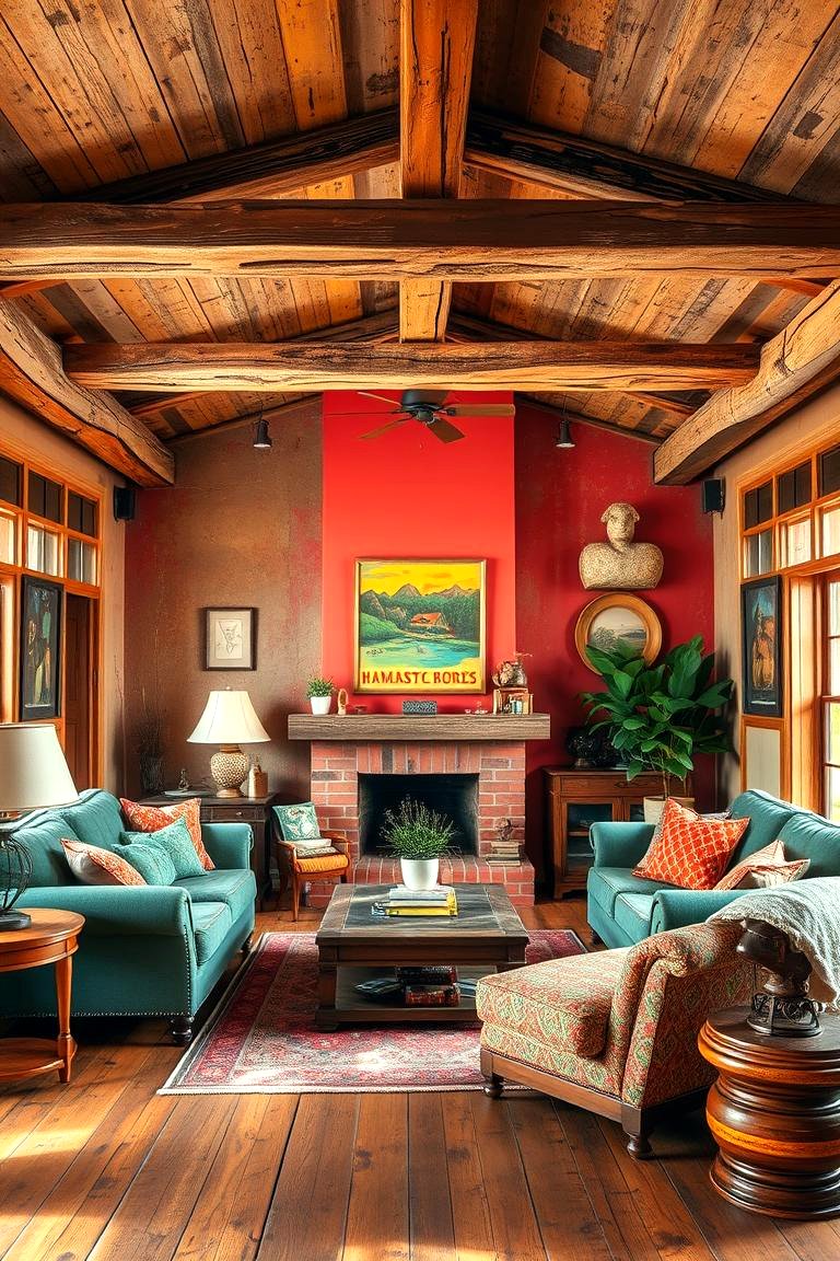 30 Vibrant Colorful Living Room Inspirations for Bold Interiors