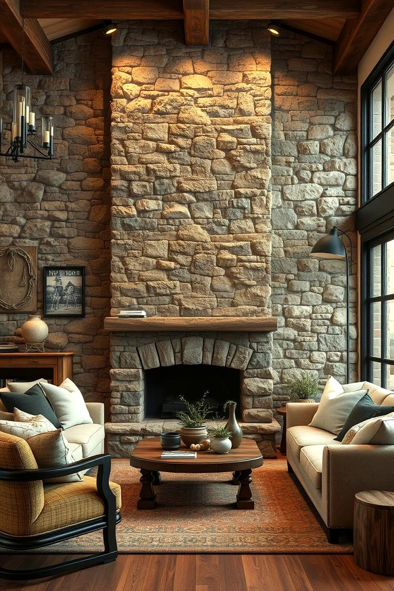 30 Natural Stone Wall Ideas for Rustic Outdoor Landscapes