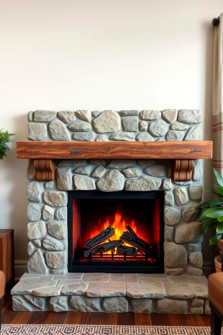 30 Faux Fireplace Ideas to Add Warmth Anywhere