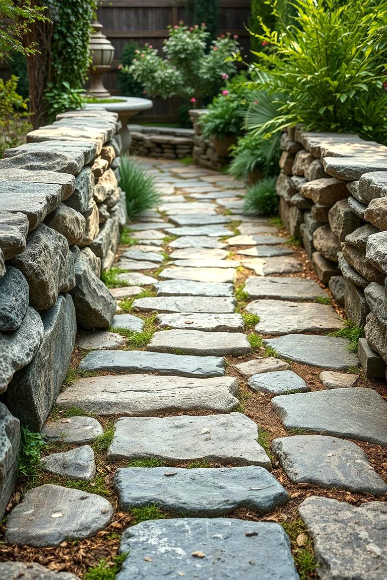 30 Rock Walkway Ideas to Elevate Your Garden Design