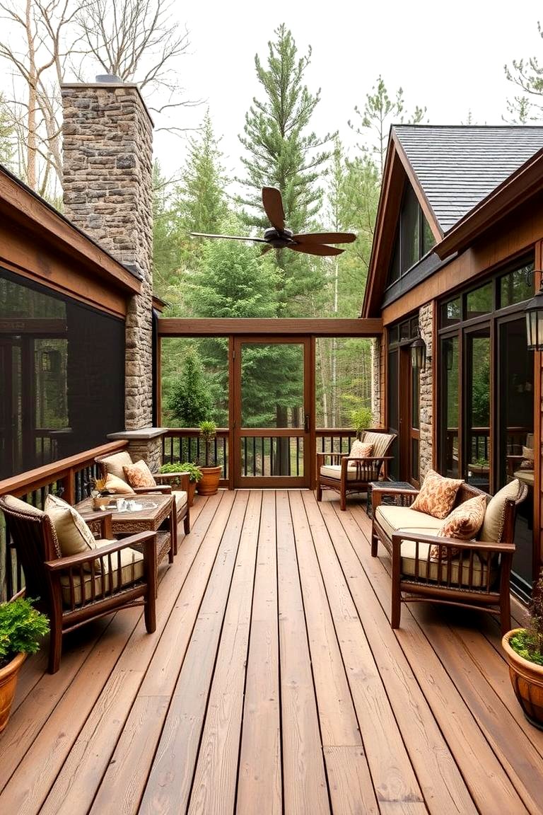 30 Screened-in Deck Ideas for Bug-Free Outdoor Living