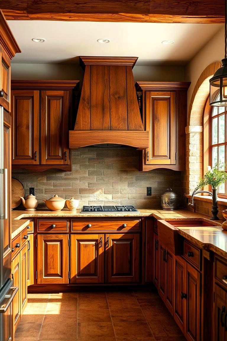 30 Tuscan Kitchen Ideas for Warm Rustic Mediterranean Vibes