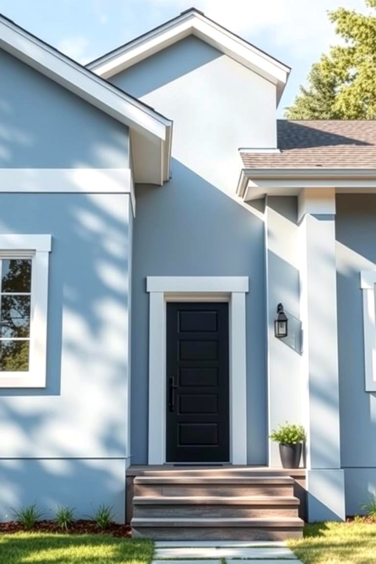 30 Serene Blue Exterior House Colors to Boost Curb Appeal
