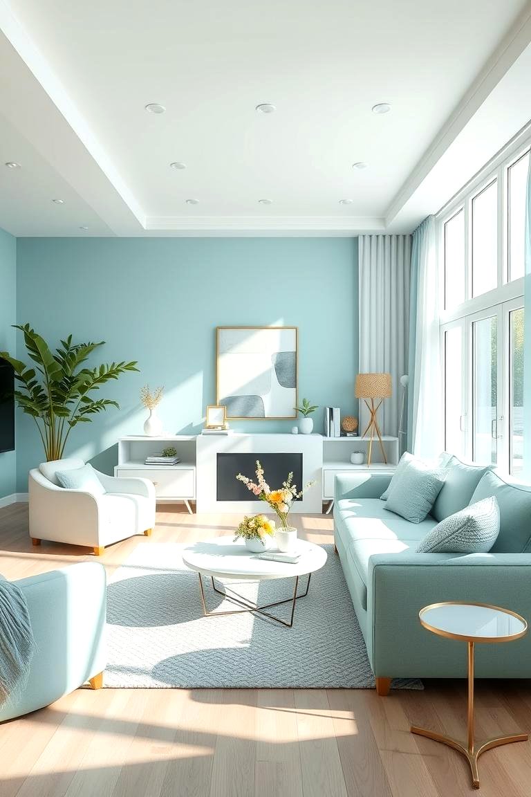 30 Refreshing Blue and Green Color Combos for Home Decor