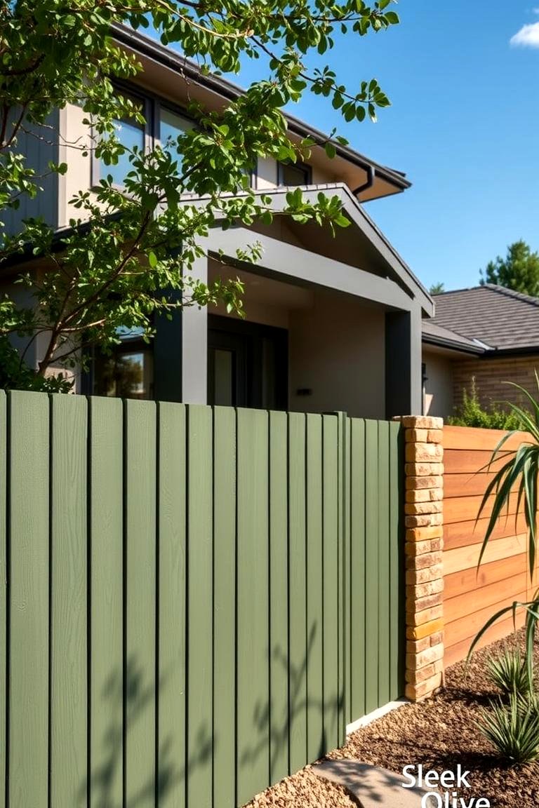 30 Best Fence Paint Colors for Outdoor Style