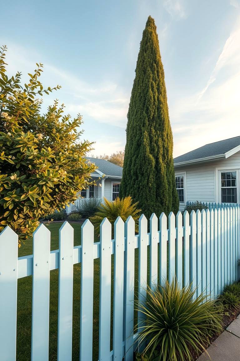 30 Best Fence Paint Colors for Outdoor Style