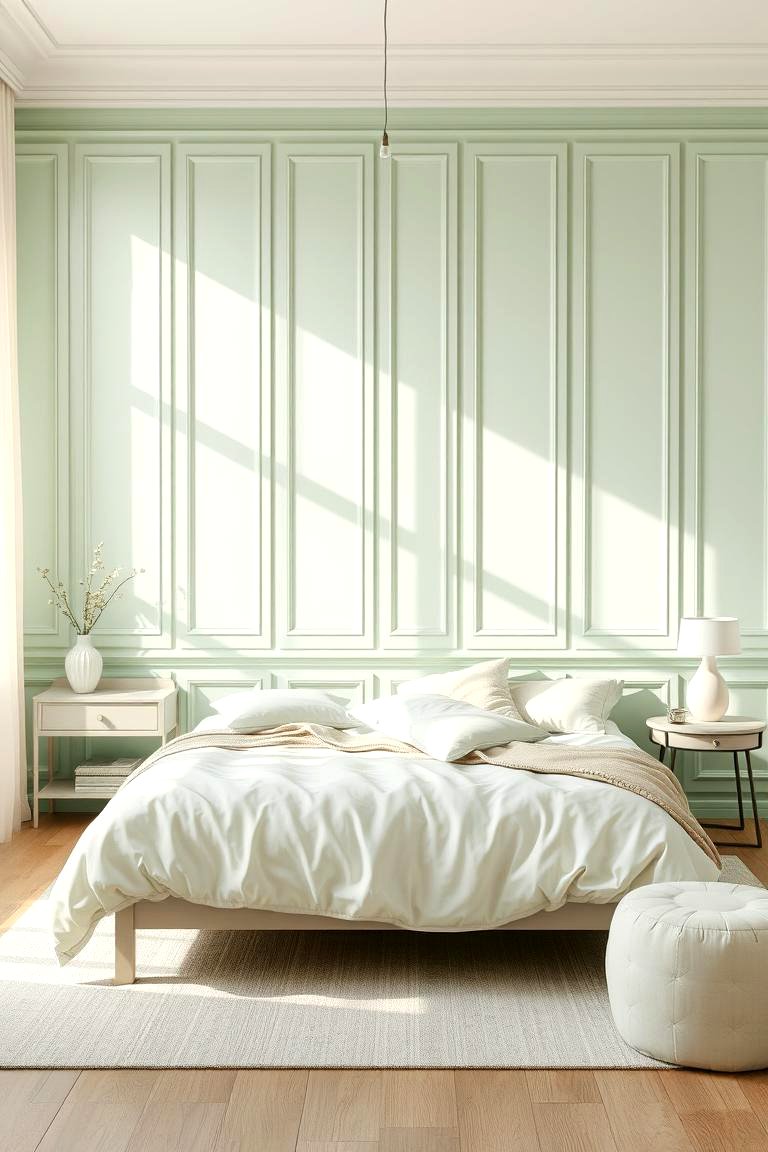 30 Green Panelling Ideas for a Serene Bedroom