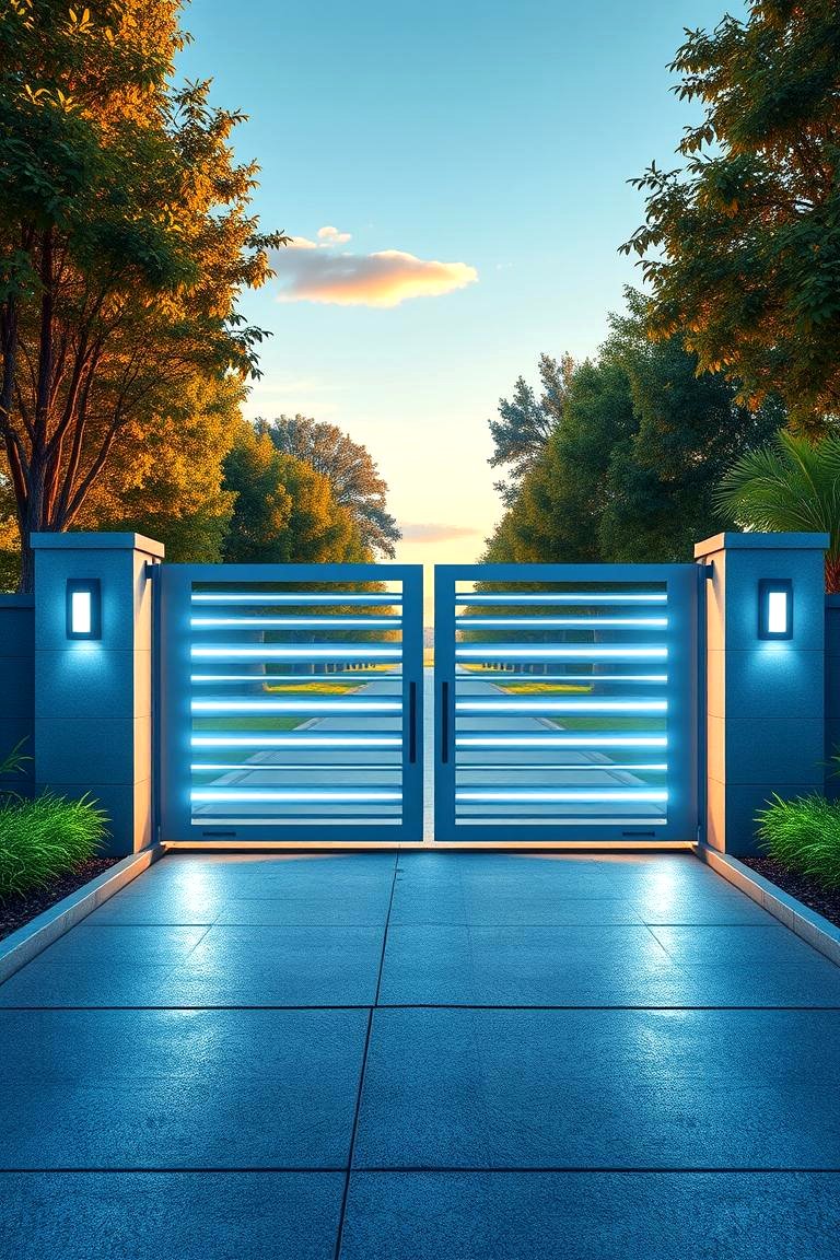 30 Stylish Driveway Gate Ideas for Curb Appeal