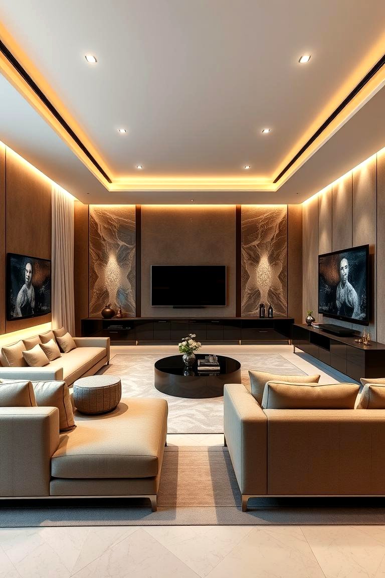 30 Glam Living Room Ideas for Luxurious Comfort