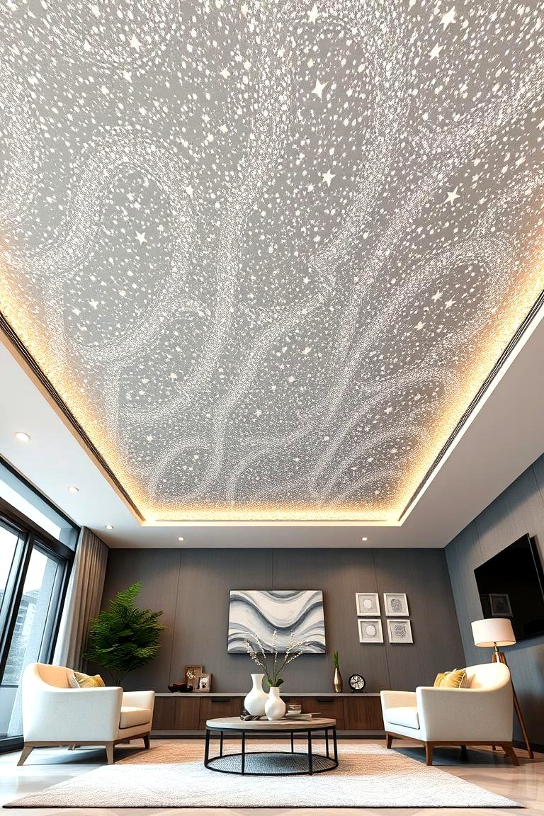 30 Creative Ceiling Paint Ideas to Transform Any Room's Ambiance