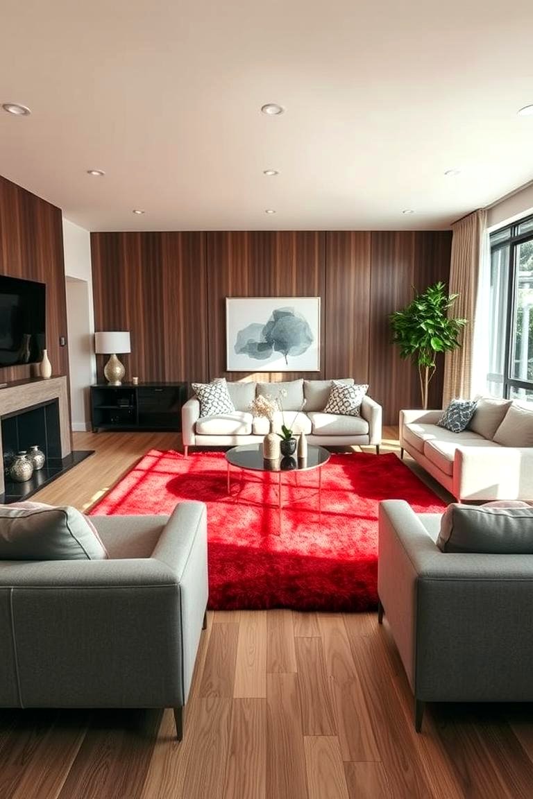 30 Red Living Room Ideas for Bold and Vibrant Spaces