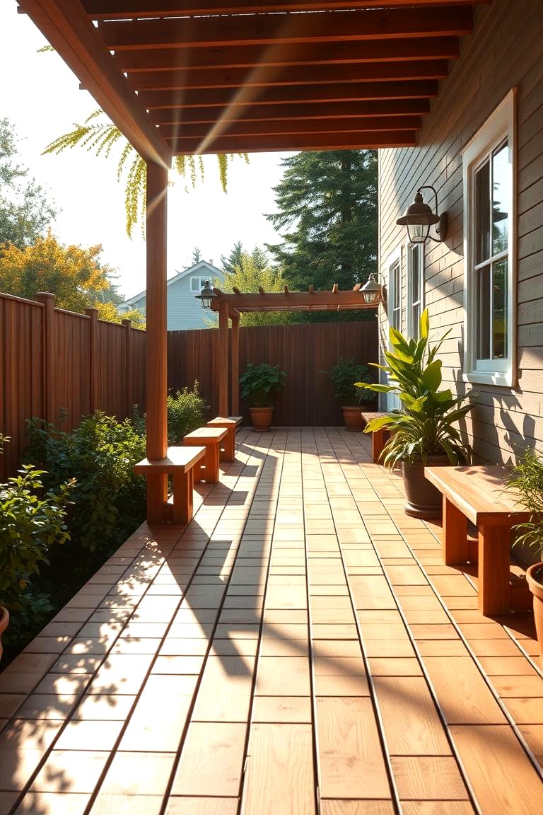 30 Wooden Walkway Ideas for Gardens and Outdoor Paths