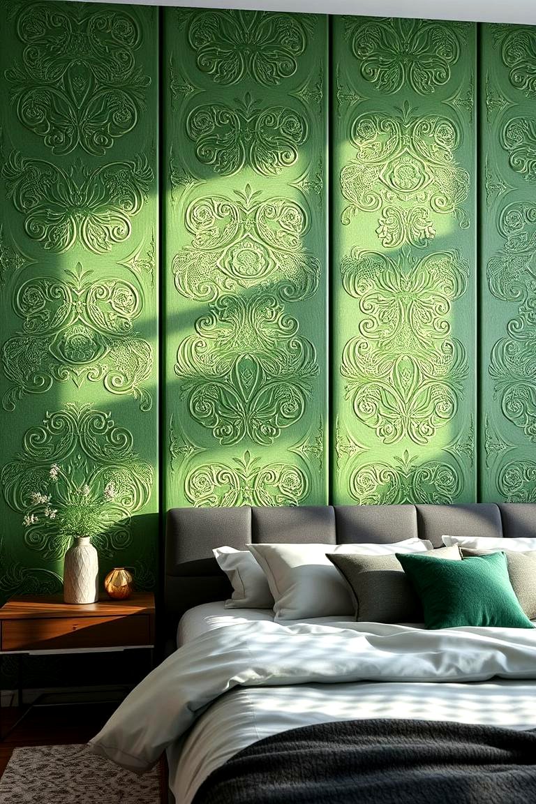 30 Green Panelling Ideas for a Serene Bedroom