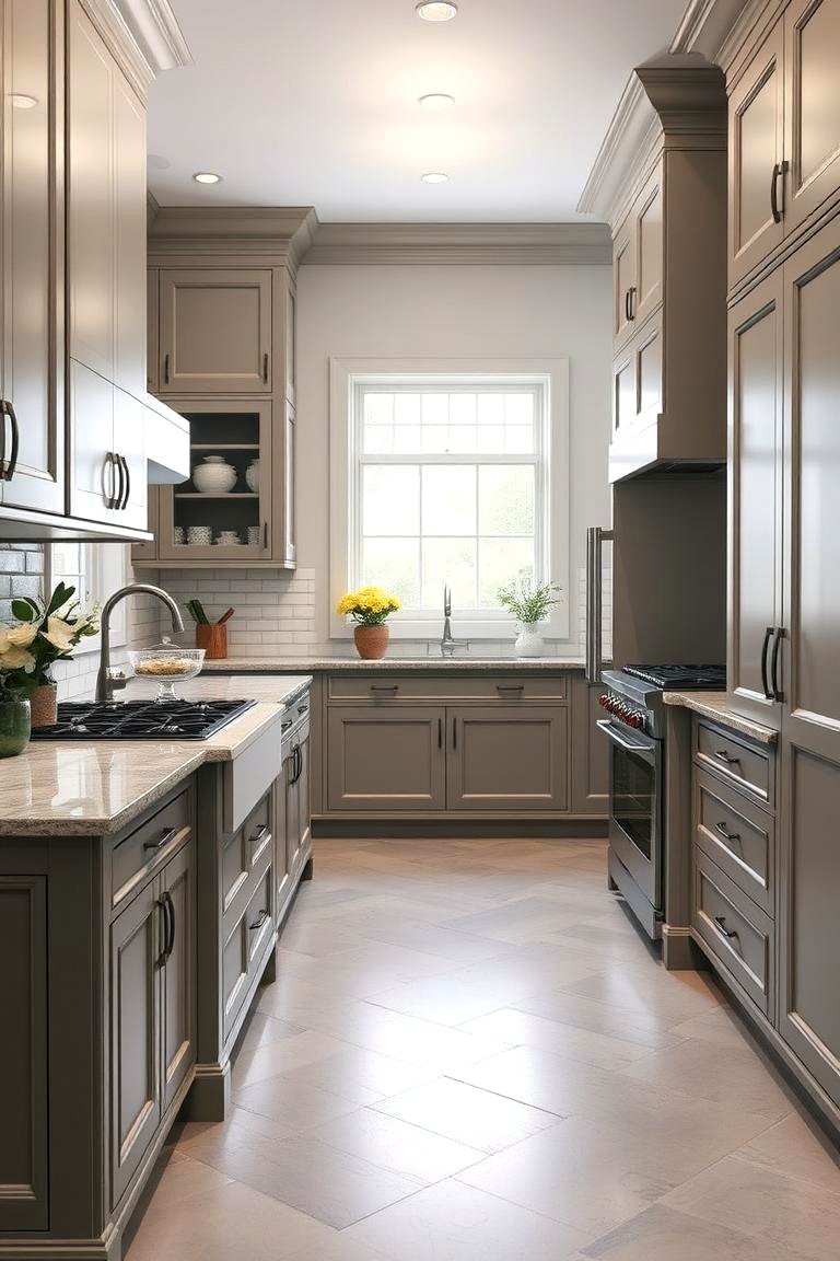 30 Kitchens with Grey Floors: Sleek & Modern Flooring Ideas