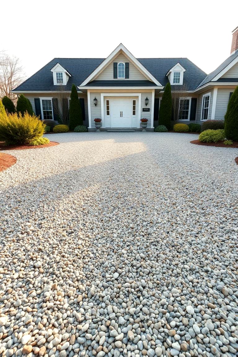 30 Gravel Driveway Ideas: Durable & Stylish Options
