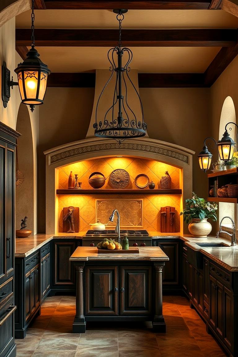 30 Spanish Style Kitchen Ideas for Old-World Elegance