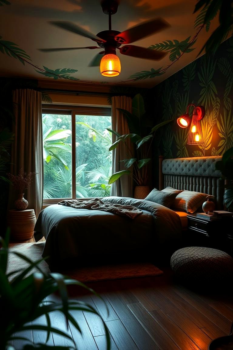 30 Jungle-Themed Bedroom Ideas: Wild & Whimsical Decor