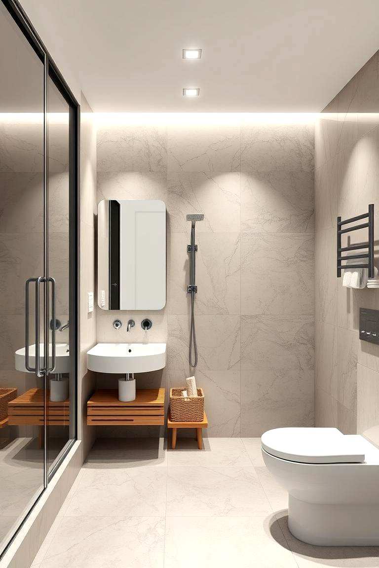 30 Modern Wet Room Ideas for Sleek Bathroom Functionality