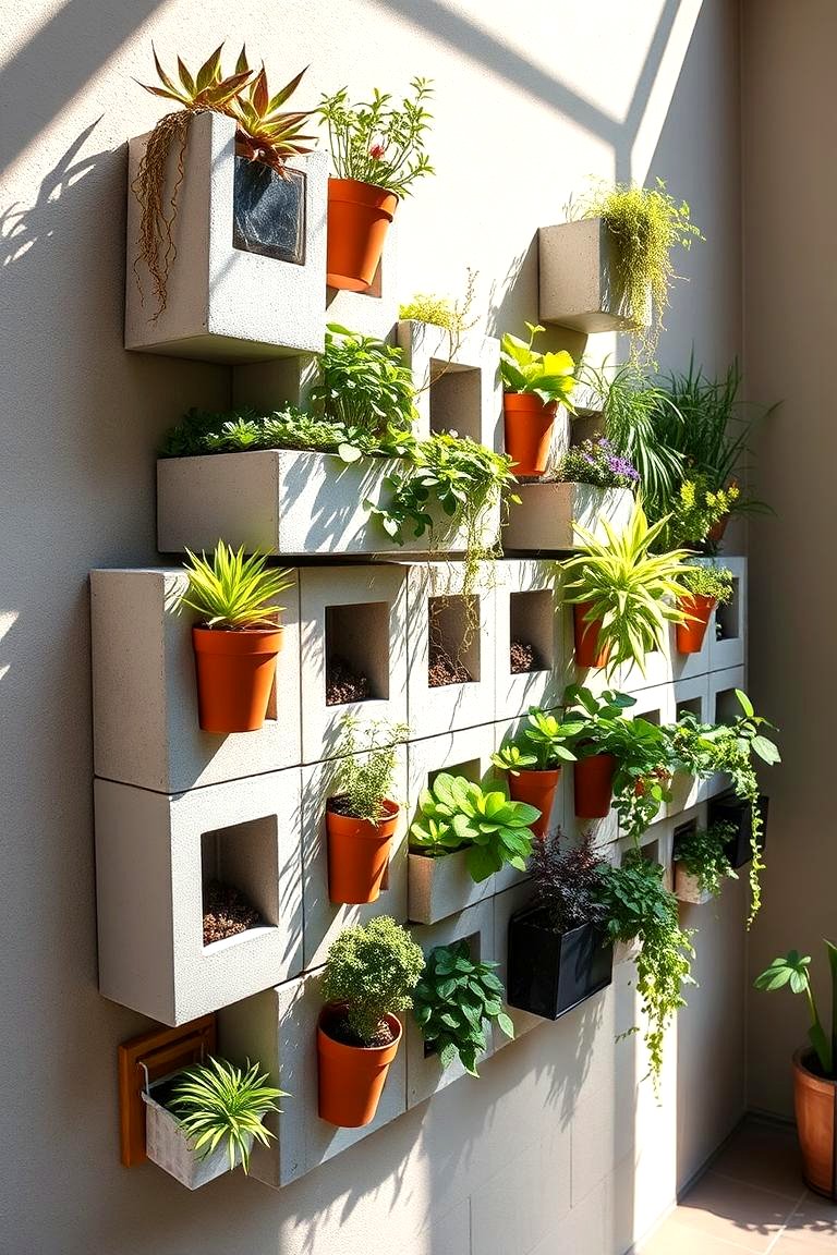 30 Innovative Cinder Block Garden Ideas for Urban Green Spaces