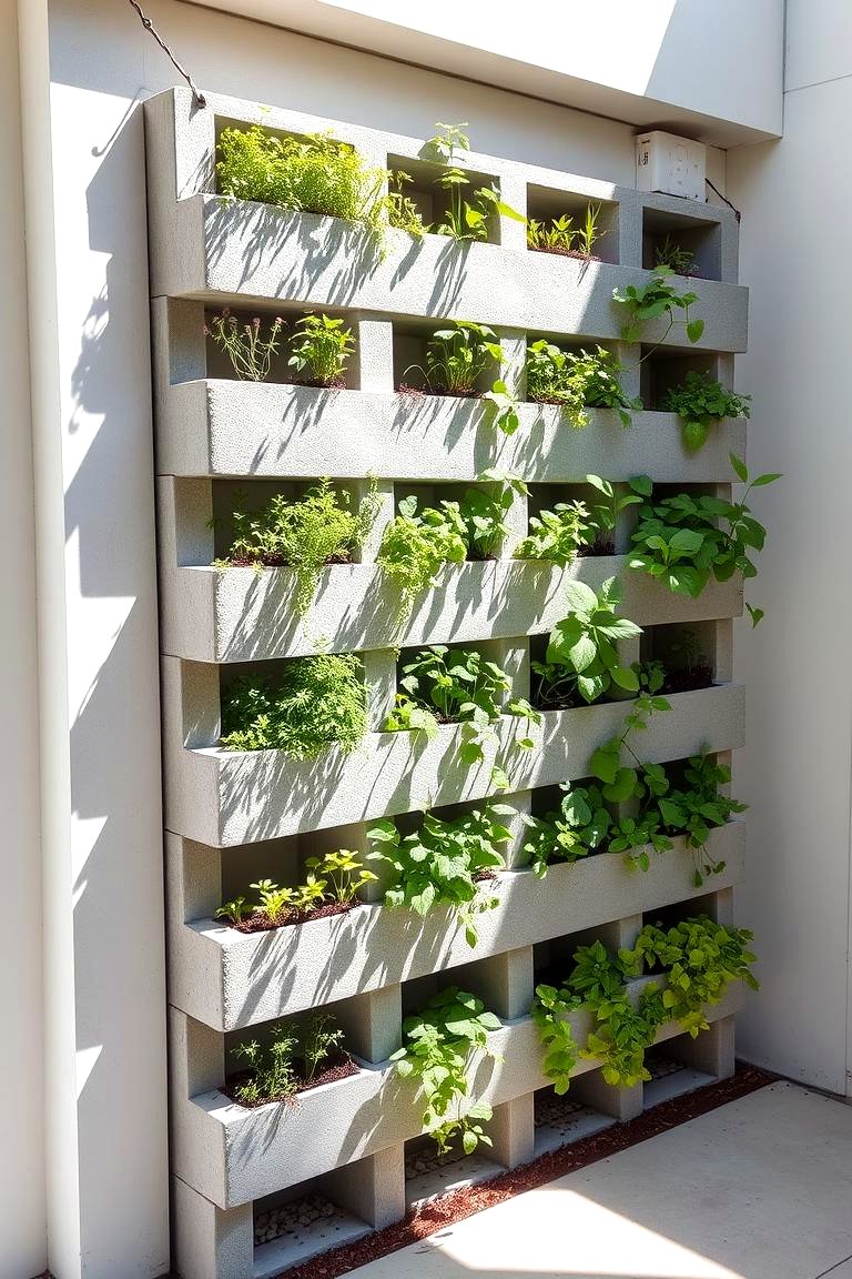 30 Innovative Cinder Block Garden Ideas for Urban Green Spaces