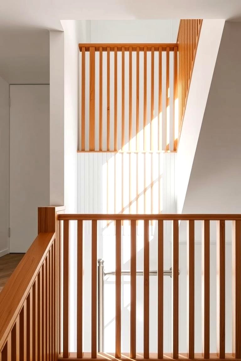 30 Wood Stair Railing Ideas for Warm Architectural Detail
