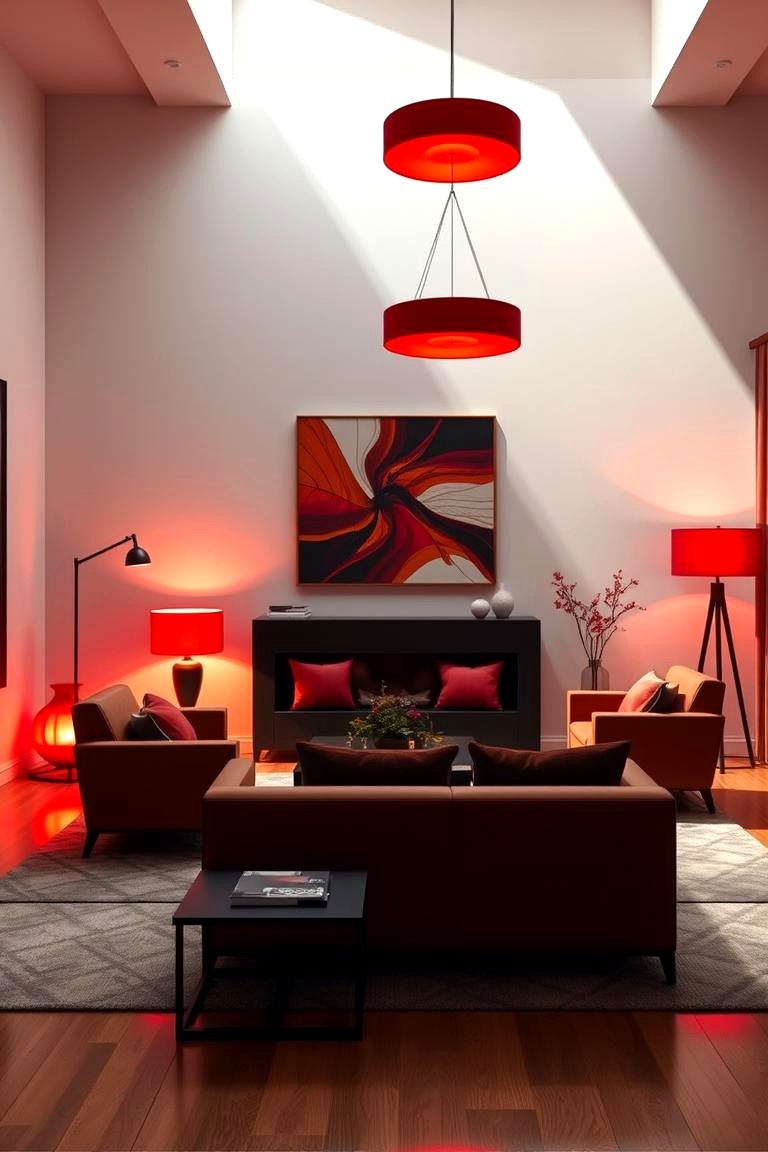 30 Red Living Room Ideas for Bold and Vibrant Spaces
