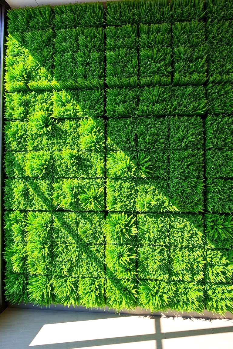 30 Artificial Grass Wall Design Ideas for Urban Oasis